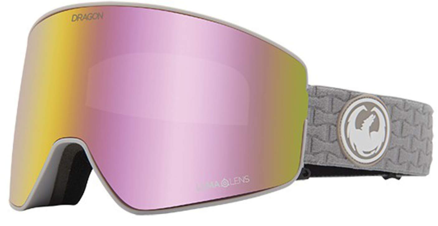 Dragon Alliance Pxv2 Goggles - Corduroy Lumalens Red Ion Lumalens Rose for sale online | eBay